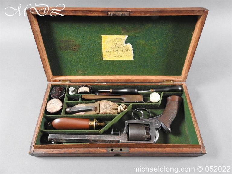 Deane Adams 1851 Dragoon Revolver Retailed by Rigby Dublin – Michael D ...