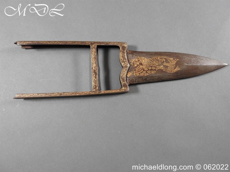 Indian Damascus Bladed Double Katar 19th century – Michael D Long Ltd ...