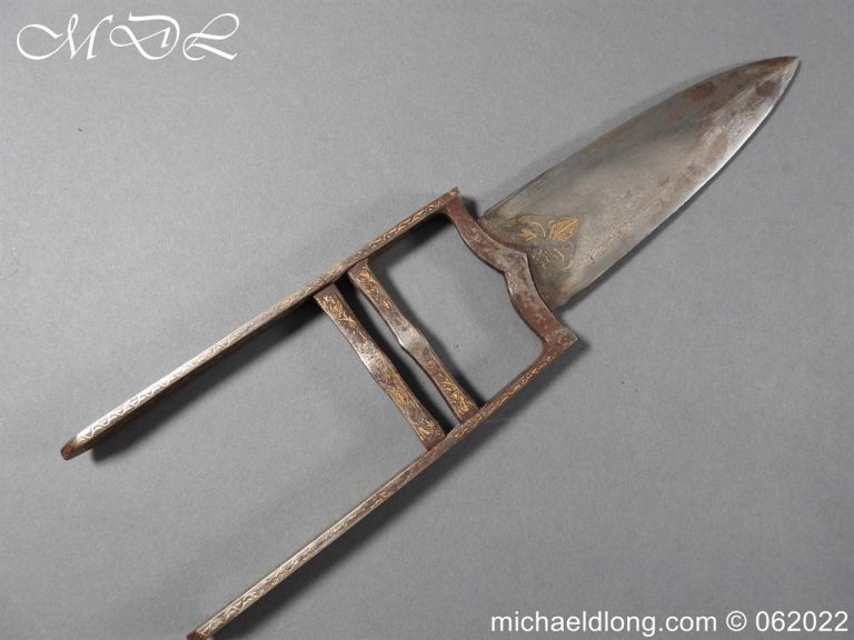 Indian Damascus Bladed Double Katar 19th century – Michael D Long Ltd ...