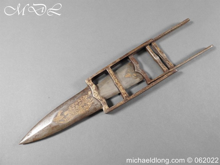 Indian Damascus Bladed Double Katar 19th century – Michael D Long Ltd ...