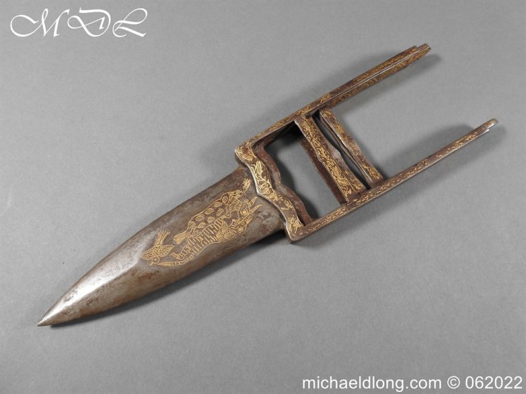 Indian Damascus Bladed Double Katar 19th century – Michael D Long Ltd ...