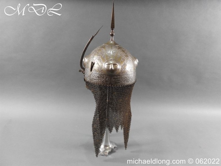 Indo Persia 19th Century Kula Khud Helmet – Michael D Long Ltd ...