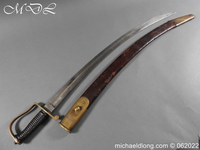 British Indian Army 1896 Pattern Mountain Artillery Sword – Michael D ...