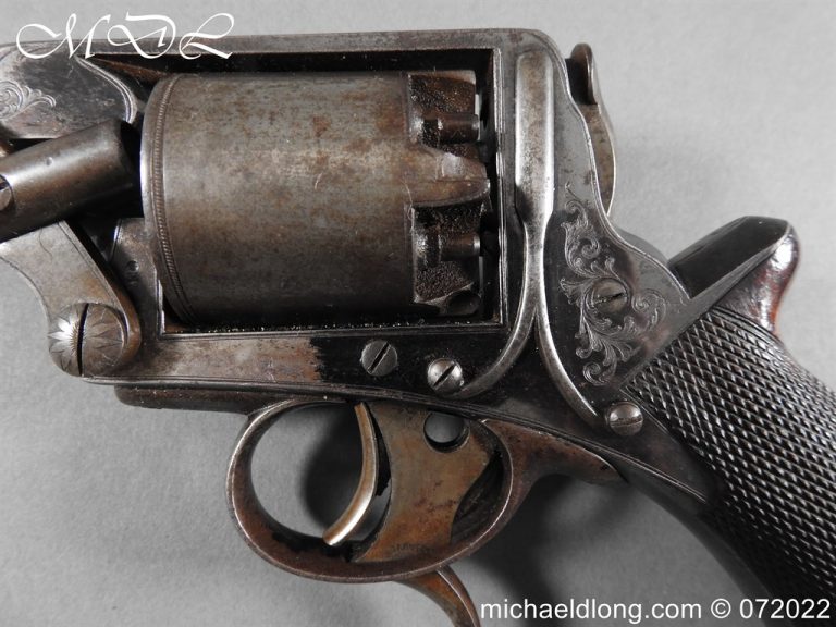 Cased Double Trigger Tranter Patent Revolver Retailed by A Clayton ...