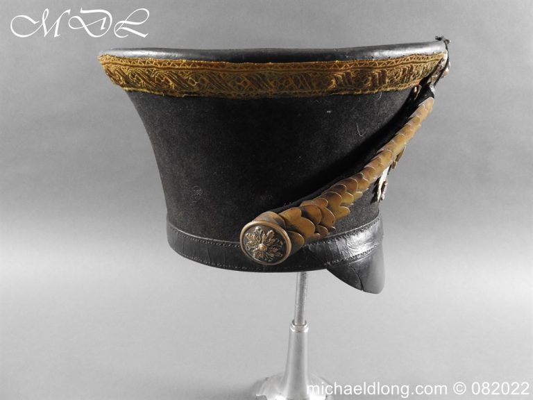 Officer’s Bell Top Shako – Michael D Long Ltd | Antique Arms & Armour