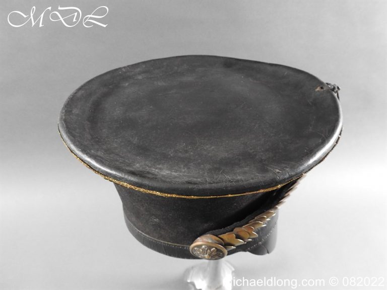 Officer’s Bell Top Shako – Michael D Long Ltd | Antique Arms & Armour