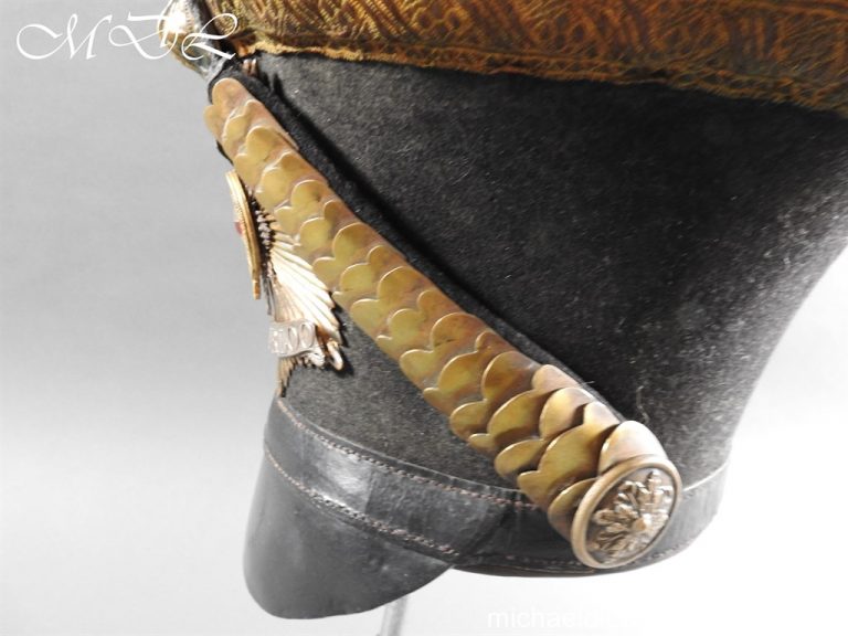 Officer’s Bell Top Shako – Michael D Long Ltd | Antique Arms & Armour