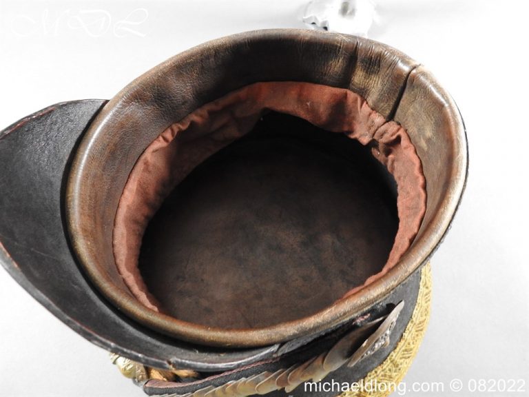 Officer’s Bell Top Shako – Michael D Long Ltd | Antique Arms & Armour