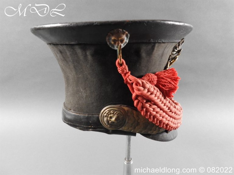 Continental Officer’s Bell Top Artillery Shako – Michael D Long Ltd ...