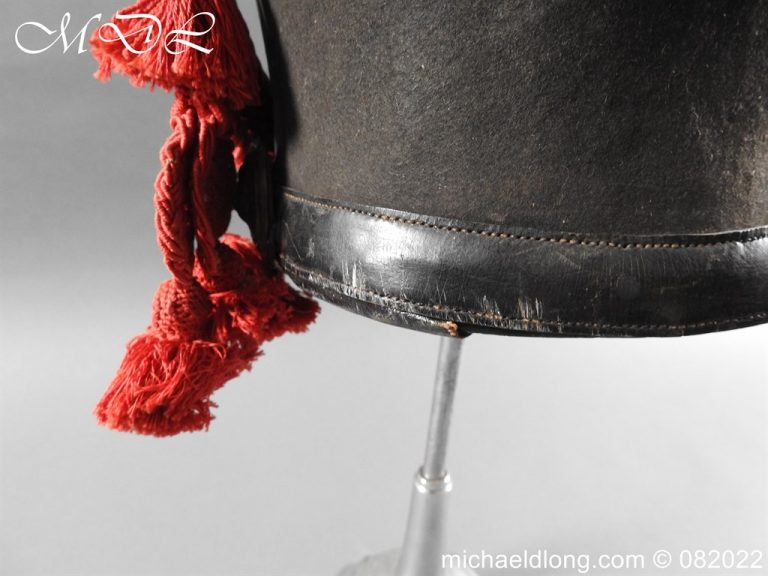Continental Officer’s Bell Top Artillery Shako – Michael D Long Ltd ...