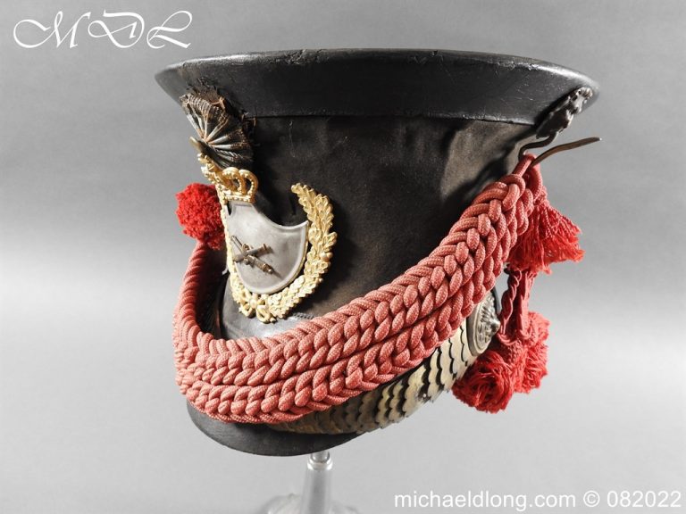 Continental Officer’s Bell Top Artillery Shako – Michael D Long Ltd ...