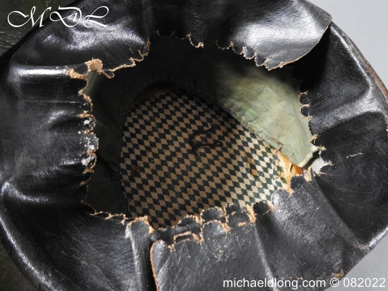 Continental Officer’s Bell Top Artillery Shako – Michael D Long Ltd ...