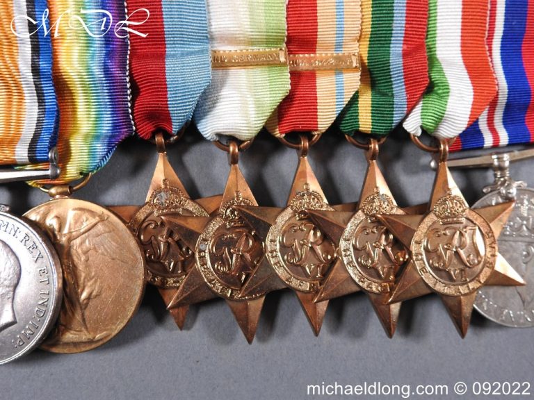 WW1 – WW2 Medal Group George Barnett MC – Michael D Long Ltd | Antique ...
