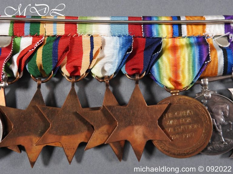 WW1 – WW2 Medal Group George Barnett MC – Michael D Long Ltd | Antique ...