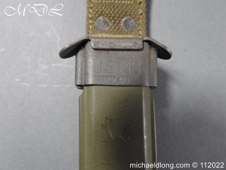 U.S. M3 Combat Knife in M8 Scabbard – Michael D Long Ltd | Antique Arms ...