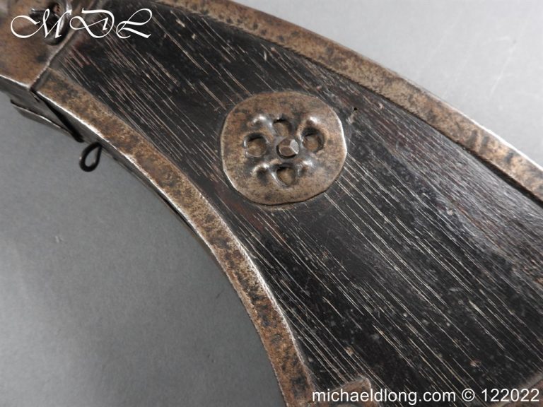 German 17th C Musketeer’s Powder Flask – Michael D Long Ltd | Antique ...