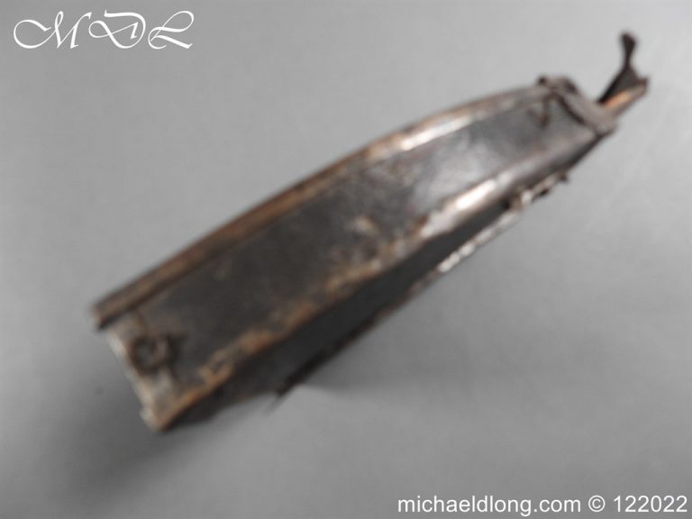 German 17th C Musketeer’s Powder Flask – Michael D Long Ltd | Antique ...