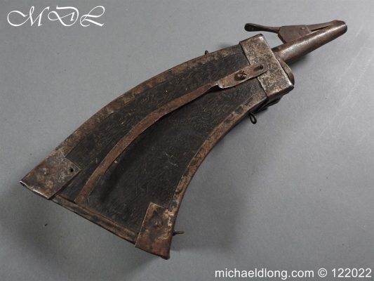 German 17th C Musketeer’s Powder Flask – Michael D Long Ltd | Antique ...