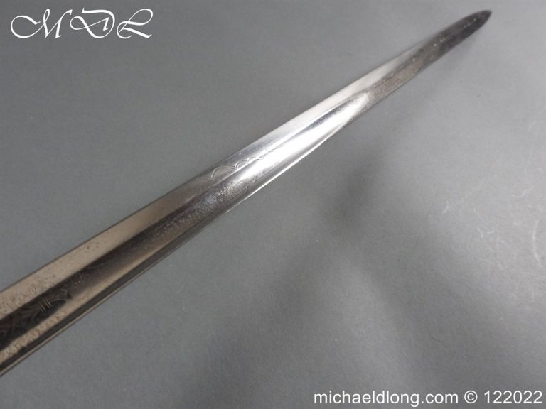 Life Guards Edwardian Officer’s Sword by Wilkinson Sword – Michael D ...