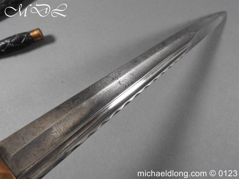 Scottish Georgian Military Dirk by Hunter – Michael D Long Ltd ...