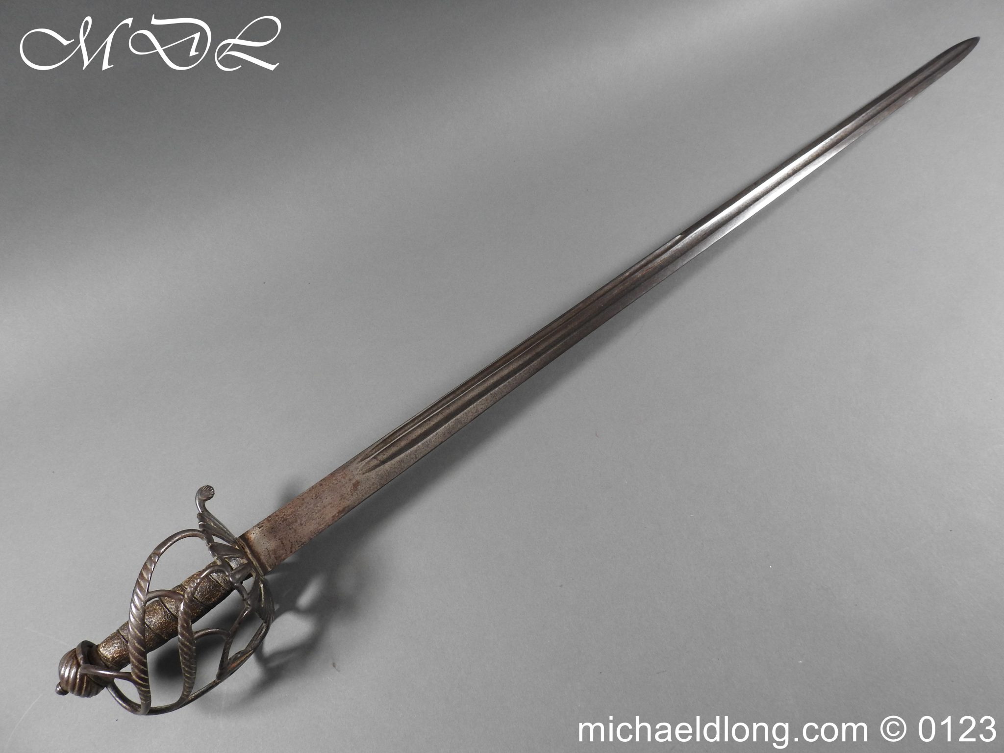 English Cavalry Officer’s Backsword c 1760 – Michael D Long Ltd ...
