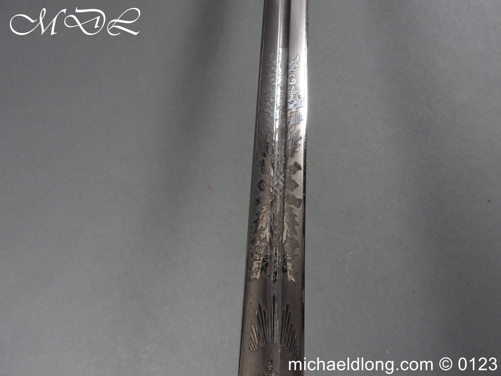Gordon Highlanders Edward 8th Cross Hilt Sword – Michael D Long Ltd ...