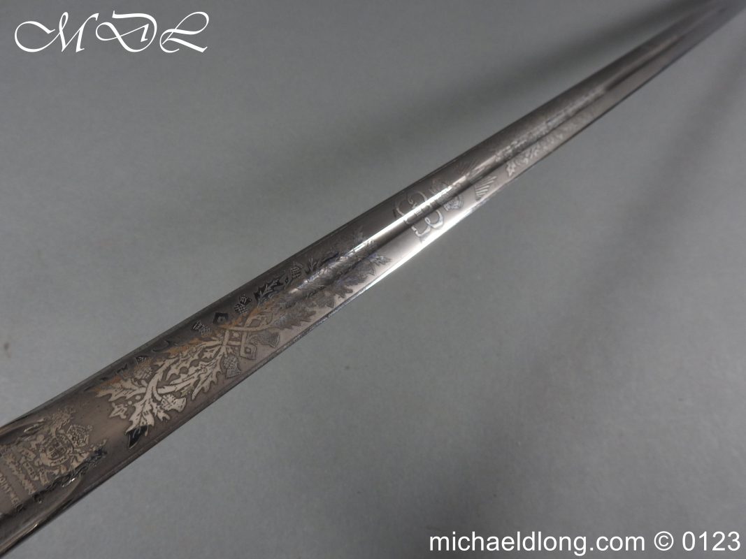 Gordon Highlanders Edward 8th Cross Hilt Sword – Michael D Long Ltd ...