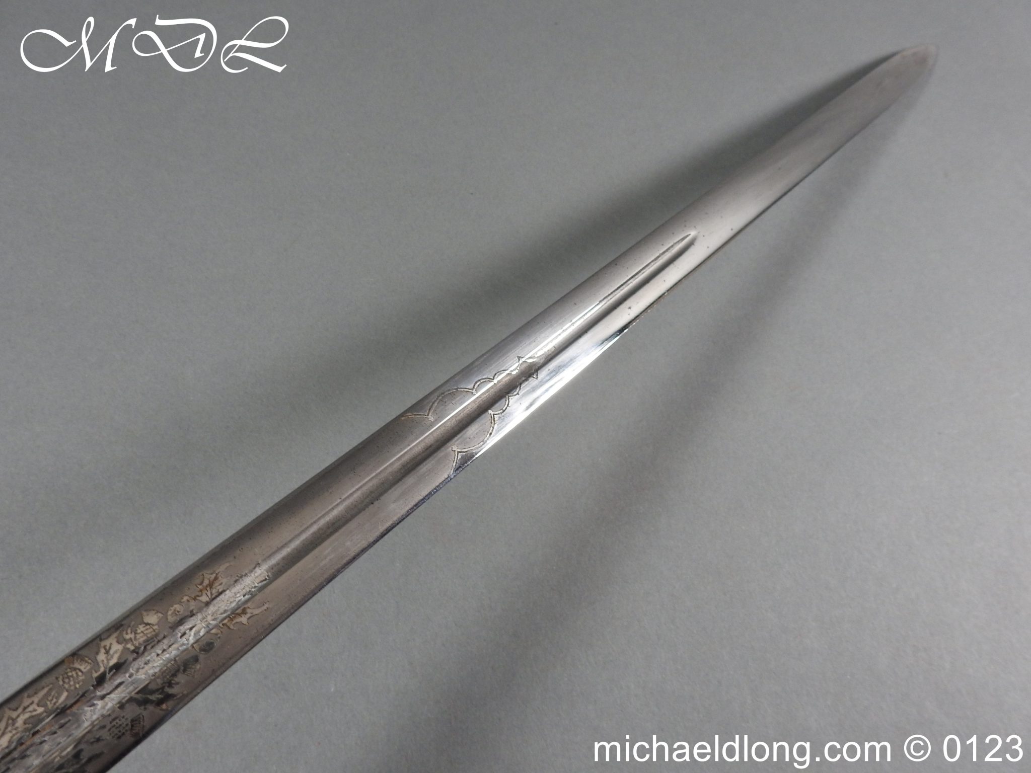 Gordon Highlanders Edward 8th Cross Hilt Sword – Michael D Long Ltd ...
