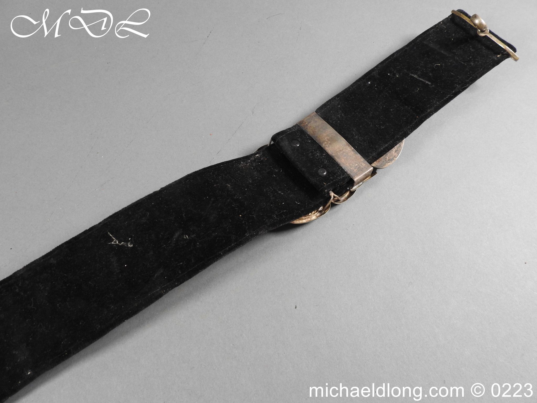 Italian Army Officer’s Cross Belt with Pouch – Michael D Long Ltd ...