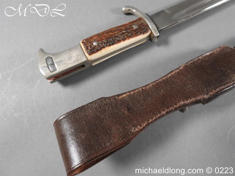 German Customs Bayonet – National Finance Ministry – Michael D Long Ltd ...