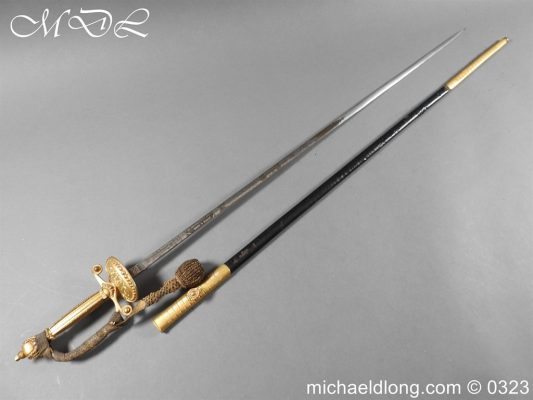 Edward 7th British Court Sword – Michael D Long Ltd | Antique Arms & Armour