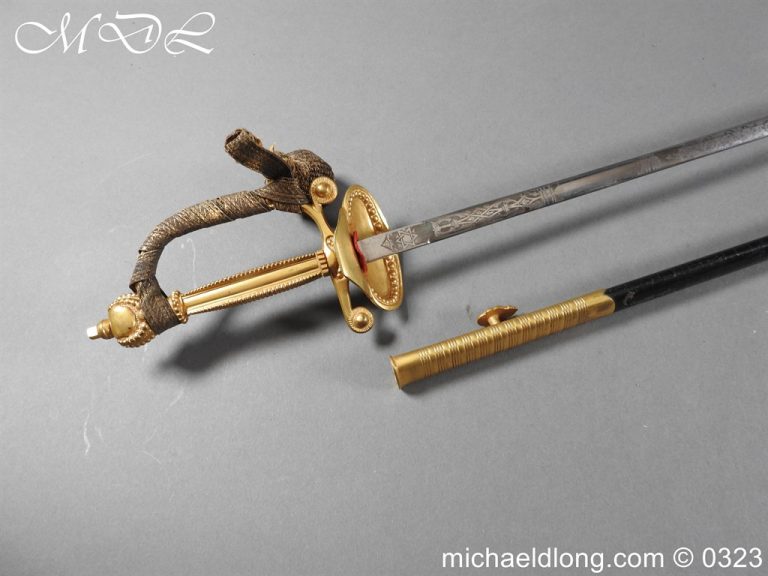 Edward 7th British Court Sword – Michael D Long Ltd | Antique Arms & Armour