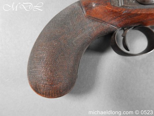 Percussion Overcoat Pistol by Smith – Michael D Long Ltd | Antique Arms ...