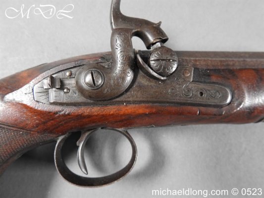 Percussion Overcoat Pistol by Smith – Michael D Long Ltd | Antique Arms ...