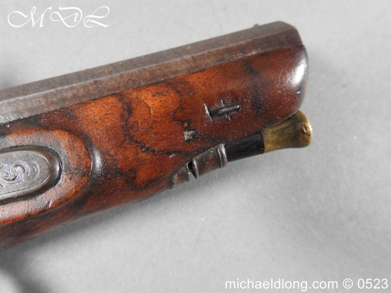 Percussion Overcoat Pistol by Smith – Michael D Long Ltd | Antique Arms ...