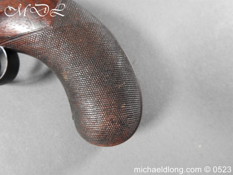 Percussion Overcoat Pistol by Smith – Michael D Long Ltd | Antique Arms ...