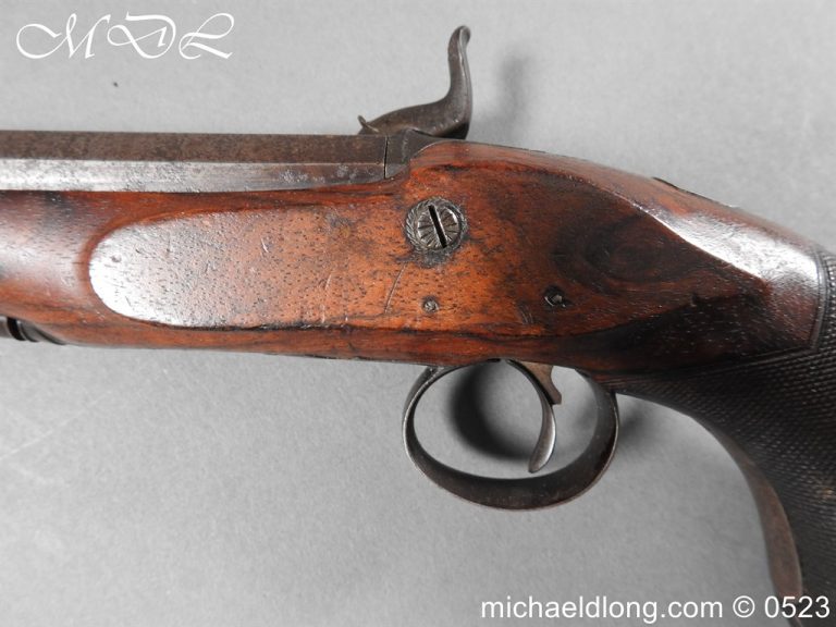 Percussion Overcoat Pistol by Smith – Michael D Long Ltd | Antique Arms ...