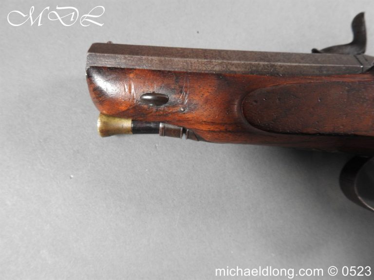 Percussion Overcoat Pistol by Smith – Michael D Long Ltd | Antique Arms ...