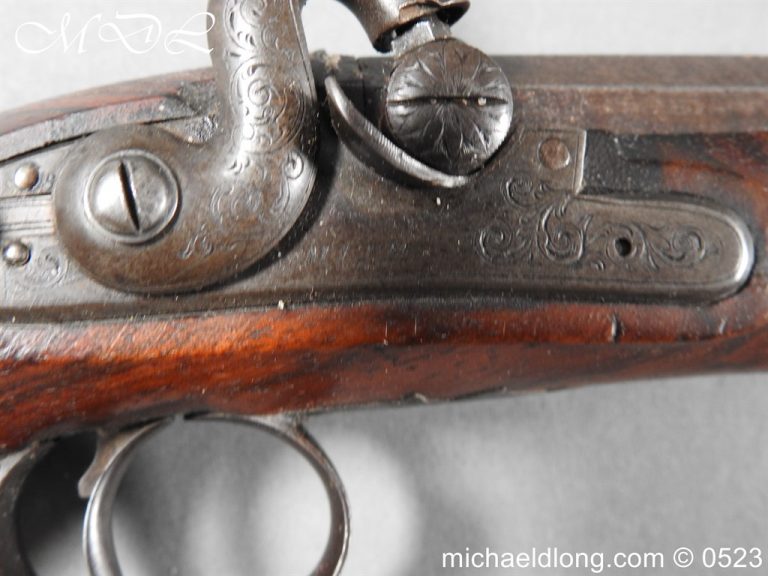 Percussion Overcoat Pistol by Smith – Michael D Long Ltd | Antique Arms ...