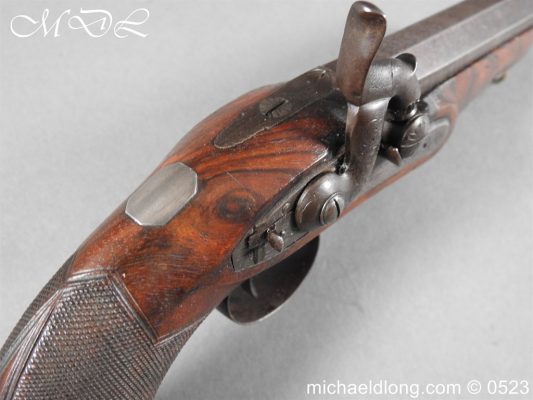 Percussion Overcoat Pistol by Smith – Michael D Long Ltd | Antique Arms ...