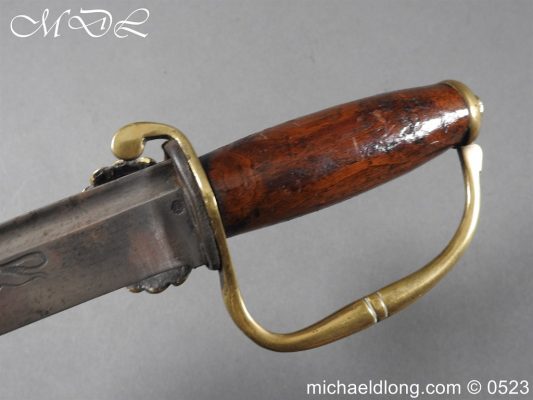 English 18th Century Short Sword – Hunting Hanger – Michael D Long Ltd ...