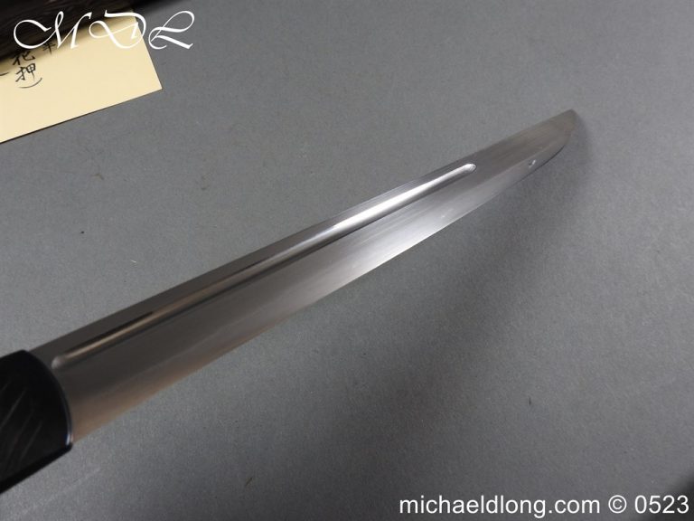 Japanese Tanto – NBTHK Papers – Michael D Long Ltd | Antique Arms & Armour