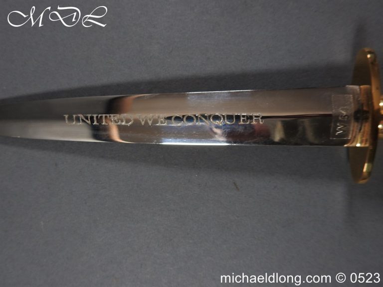 Wilkinson Sword Commando 1940 – 1945 Presentation Dagger – Michael D ...