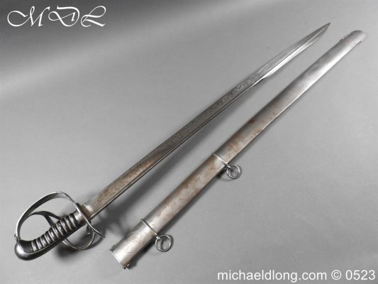British Officer’s 1796 Cavalry Sword by Thomas Gill – Michael D Long ...