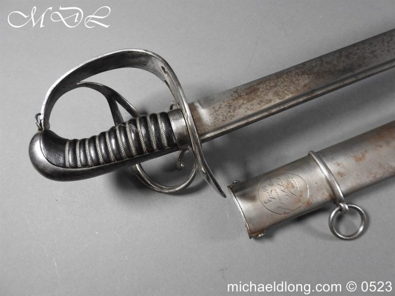 British Officer’s 1796 Cavalry Sword by Thomas Gill – Michael D Long ...