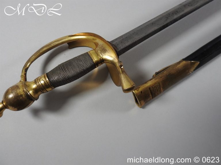 Life Guards Officer’s Full Dress Sword – Michael D Long Ltd | Antique ...