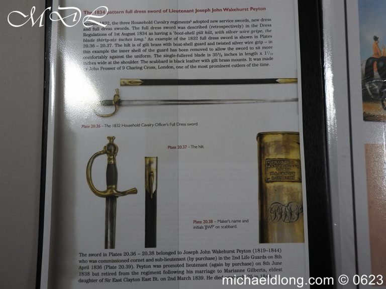 Life Guards Officer’s Full Dress Sword – Michael D Long Ltd | Antique ...