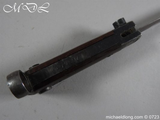 Italian M1938 Latch Lock Folding Carcano Bayonet – Michael D Long Ltd ...