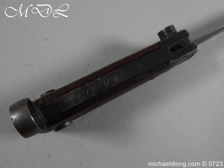 Italian M1938 Latch Lock Folding Carcano Bayonet – Michael D Long Ltd ...