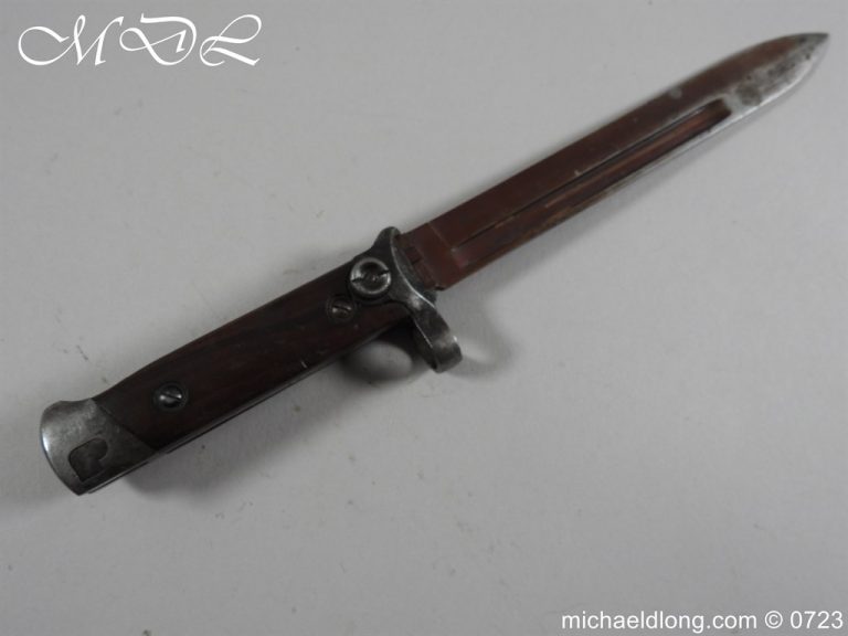Italian M1938 Latch Lock Folding Carcano Bayonet – Michael D Long Ltd ...